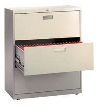 LF30FD3A-3 DRAWER LATERAL FILE/FILING CABINETS 30W", BLACK, STORAGE ...