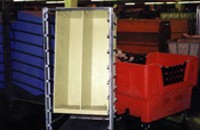 N1015148-MAIL SORTING, TRANSPORTING, Flat Retro Cart N1015148
