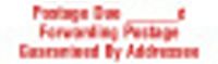 N1015387-POSTAGE DUE_____$ FORWARDING... Pre-Inked Stamp 1/2"x1-11/16 ...