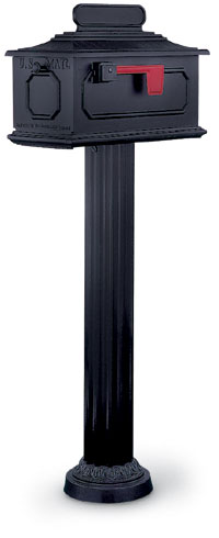 N1017745-EISENHOWER CLASSIC POSTS WITH RURAL DELIVERY MAILBOXES ...