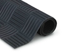 N1022023 - Outside Scrape Lobby Entrance Mats, 1/4" Thick, 3x10, Black ...