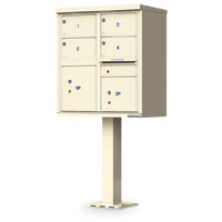 N1030305-Type V CBU Mailbox with Pedestal