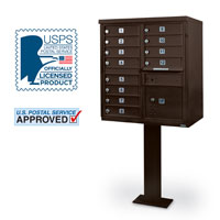 N1031042-12 Door CBU with Pedestal (Bronze)