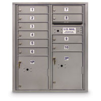 N1034011-10 Door - 2 Parcel Locker Meet All ADA Requirements