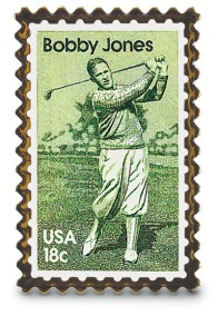 S1005532-Bobby Jones Stamp Pin